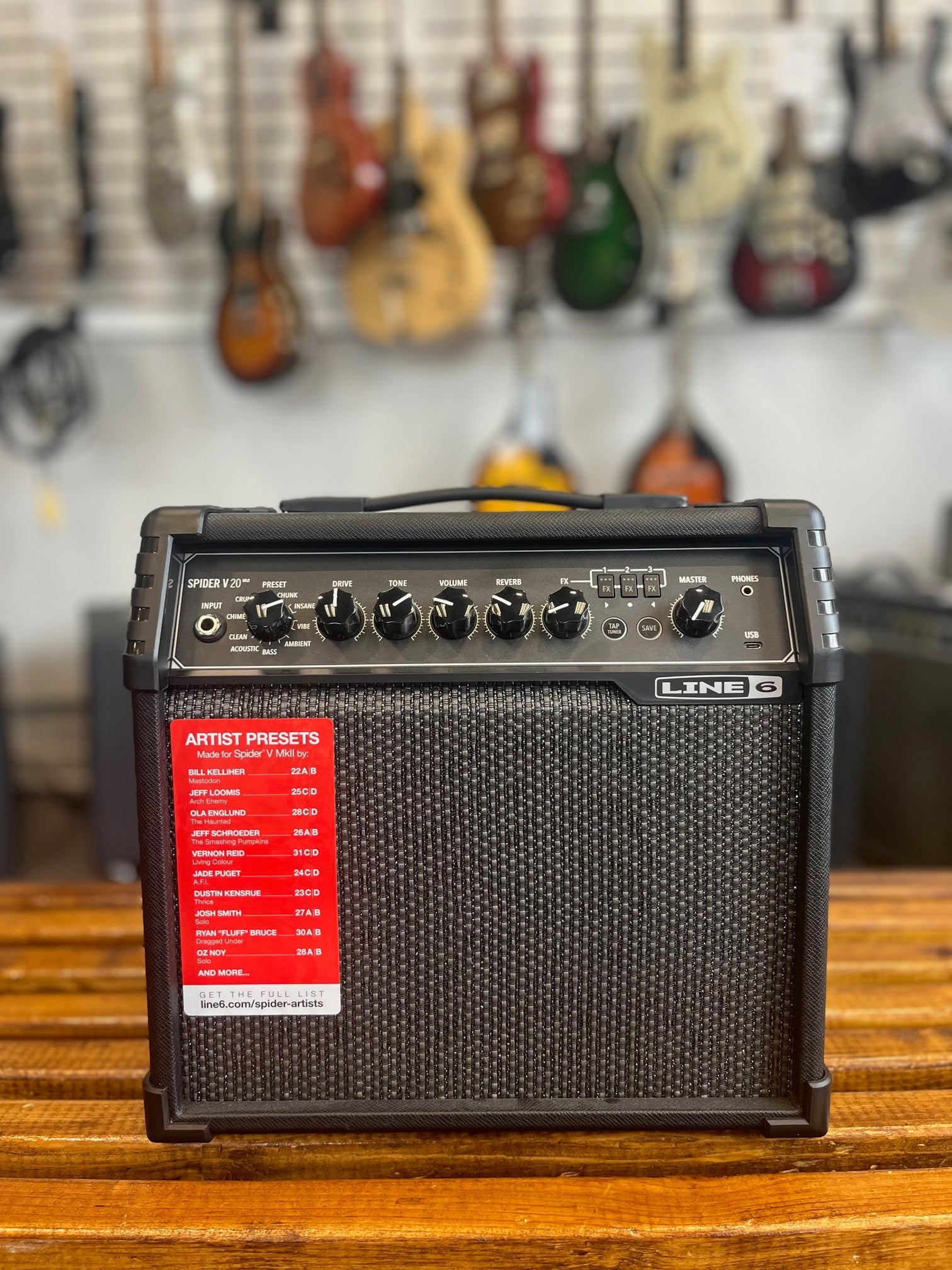 Line 6 Spider V20 Mk II | Guitar Hi-Fi