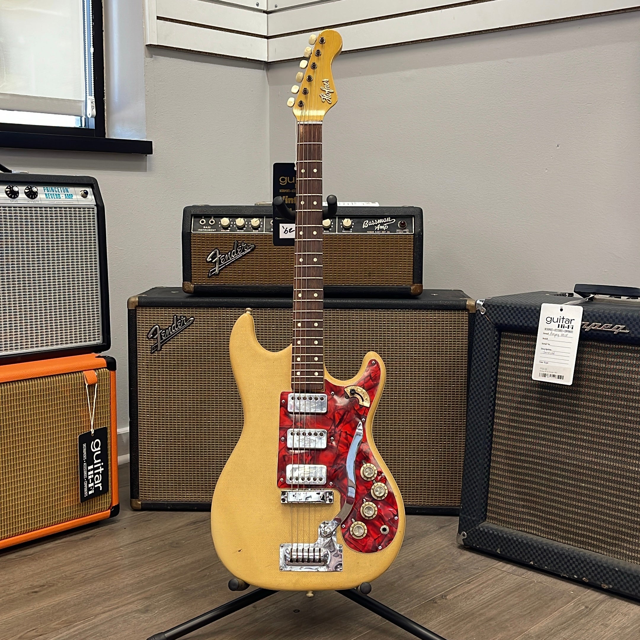 Hofner 173 Blonde Vintage 1962-63 | Guitar Hi-Fi